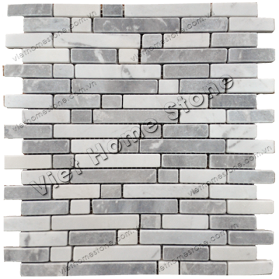 Interlocking Marble Mosaic - Viet Home Stone